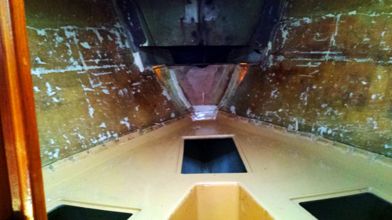 Yacht interior refit.