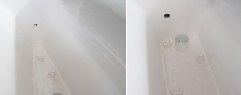 Painting the Bilge with Danboline White – no-frills-sailing.com