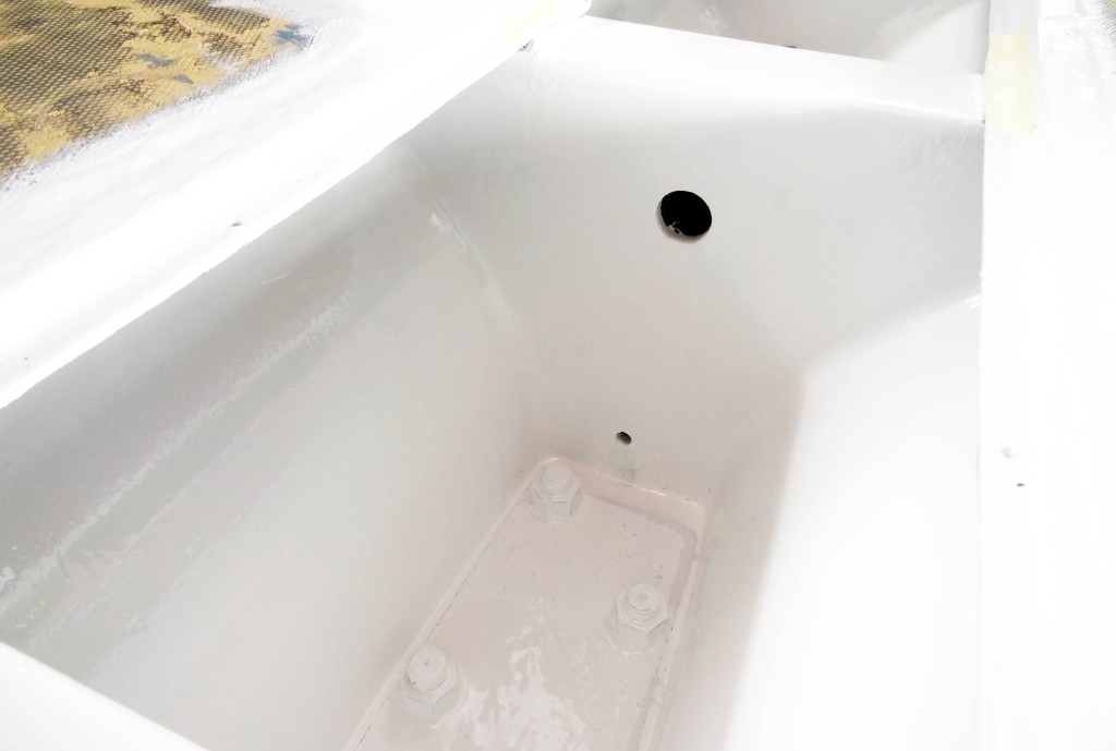 Painting the Bilge with Danboline White – no-frills-sailing.com