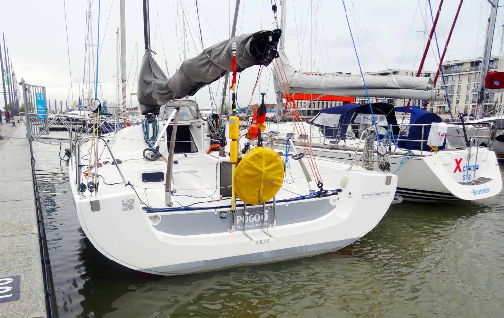 Sailing a Pogo 40 to Helgoland.