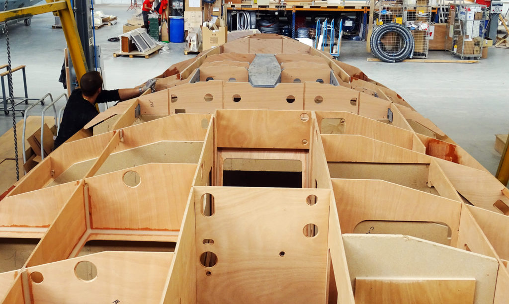 At RM Yachts of La Rochelle