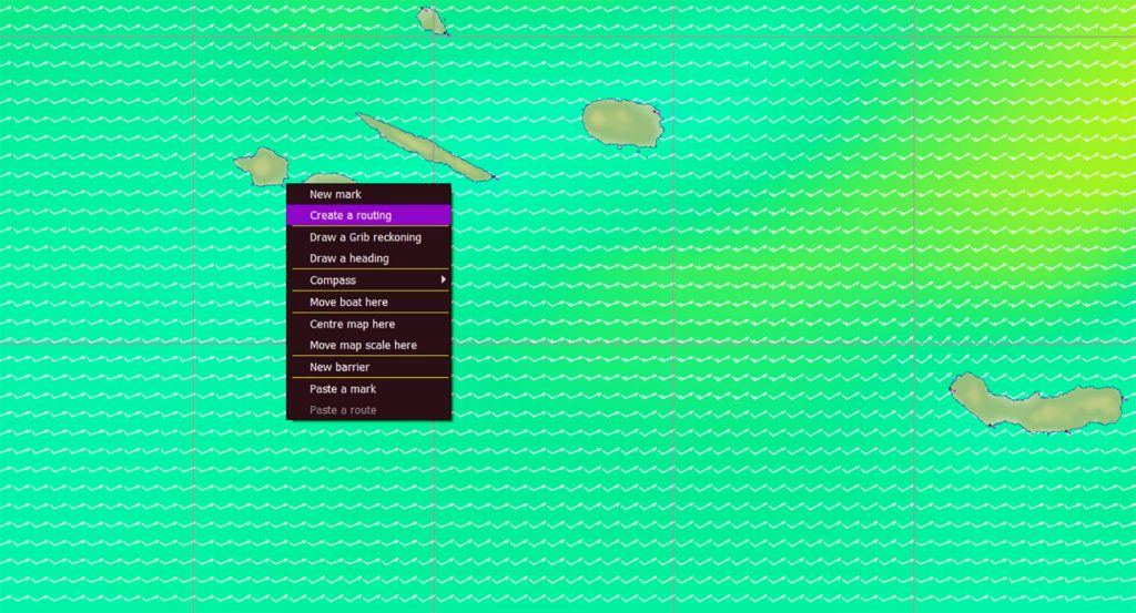 Weather Routing Software for Sailing Passage Planning