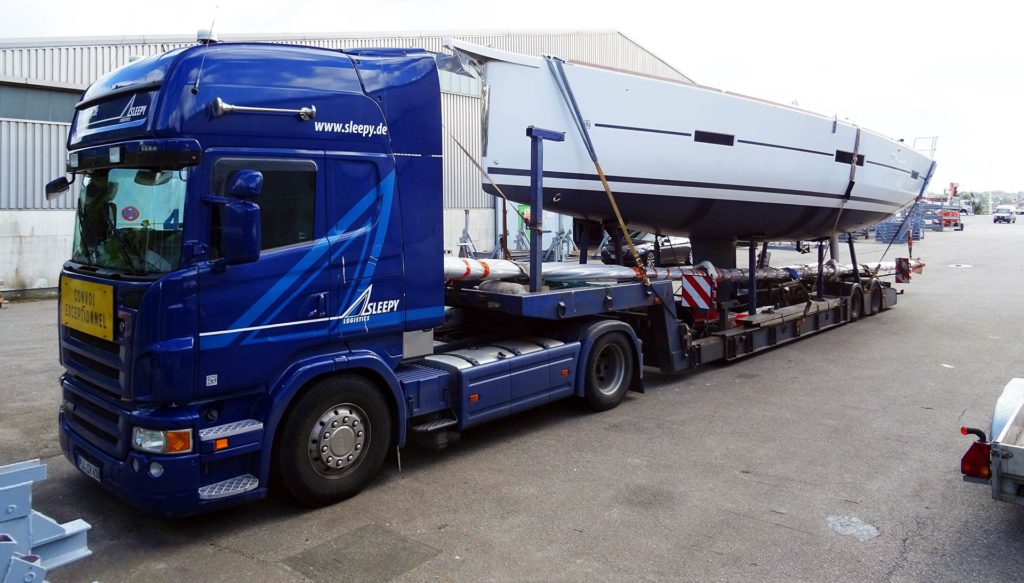 Delivery Process of a Sailing Yacht