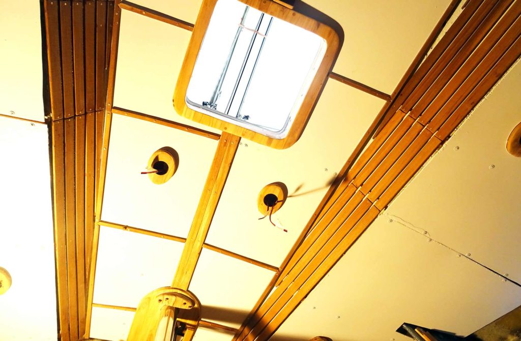 Yacht Roofing, Part 7: Decorative Teak Batten – no-frills-sailing.com