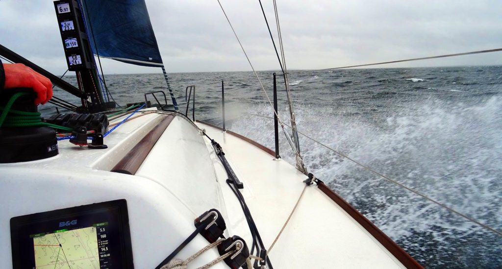 My First Foul Weather Sailing