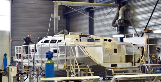 At the Alubat Yard – Boats of Aluminium