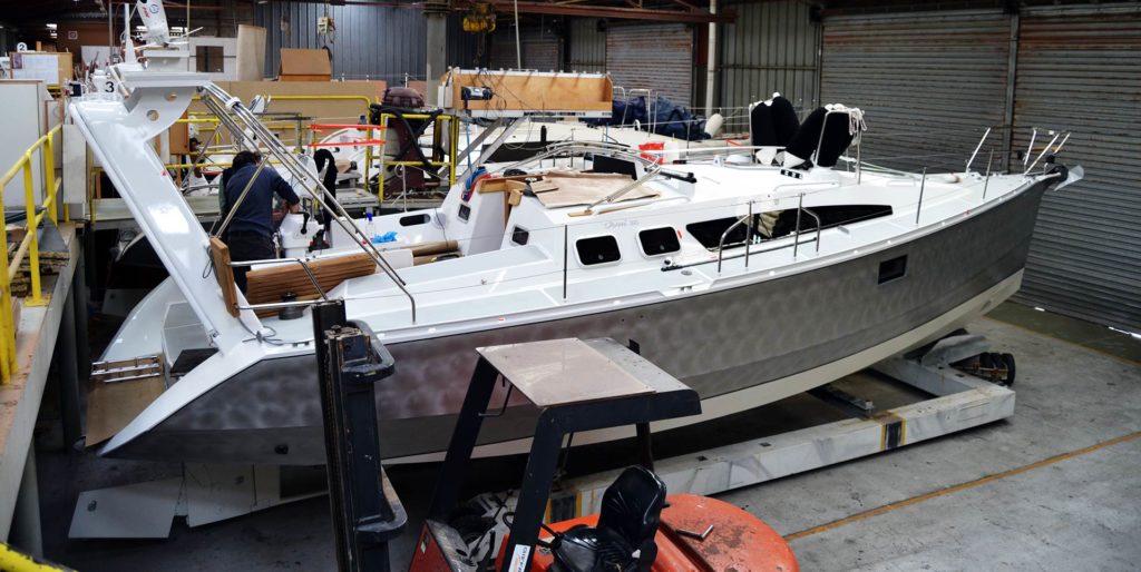 At the Alubat Yard – Boats of Aluminium