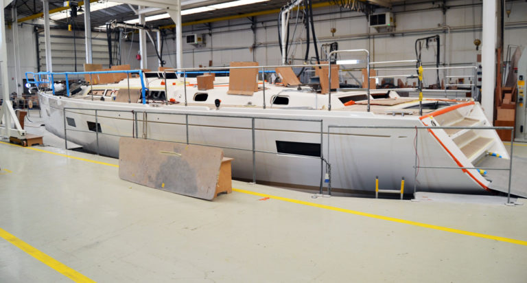 At Amel Yachts of La Rochelle