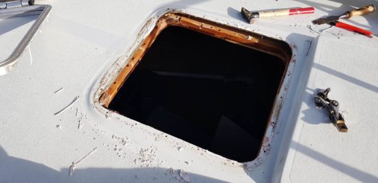 Hatch Refit, Part 1: Refurbishing Gebo Deck Hatches