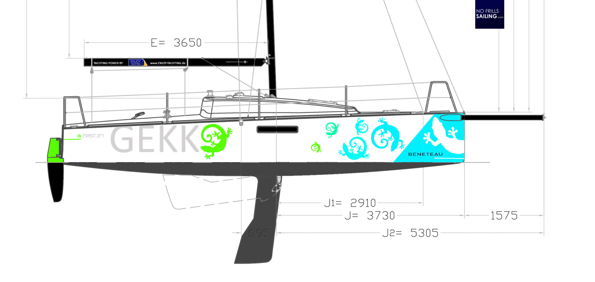 Custom hull design: GEKKO finished!
