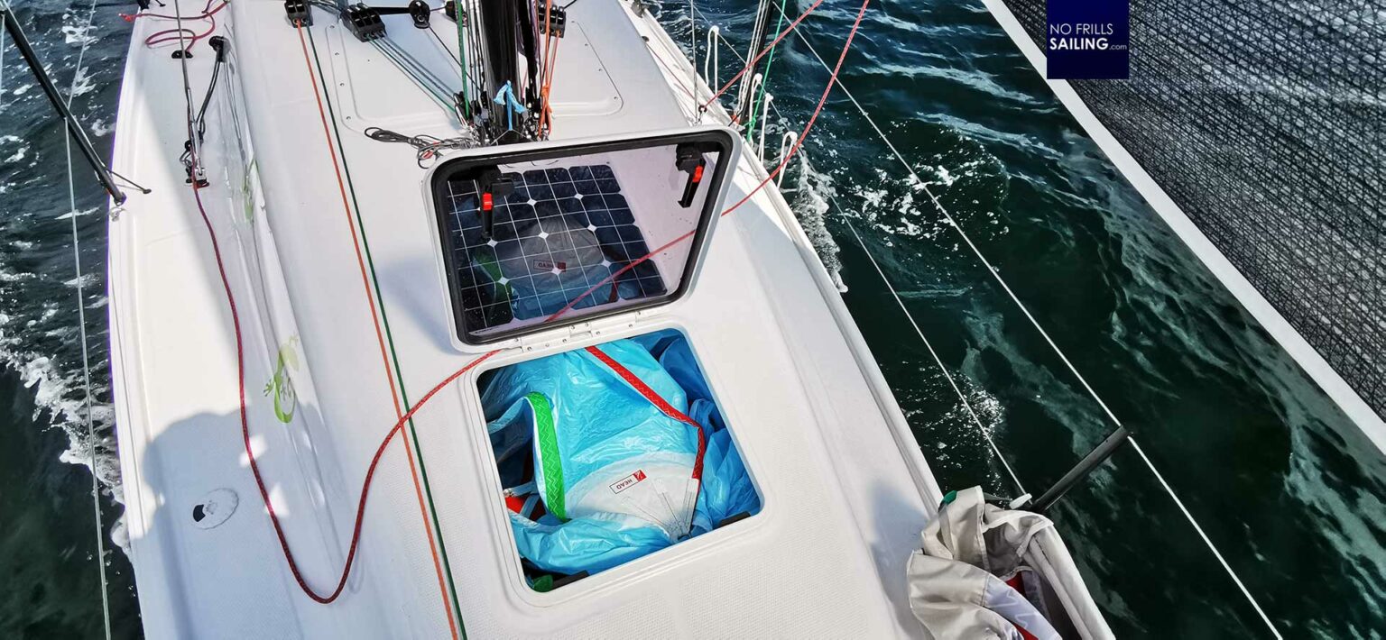 Single Handed: Gennaker, First Time – no-frills-sailing.com
