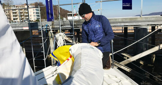 First Time Setting up a new Gennaker – no-frills-sailing.com