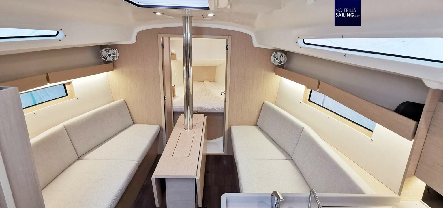 Serial production quality check: Iroko deck – no-frills-sailing.com