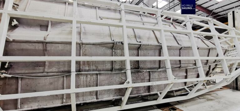 Moulds in GRP shipbuilding