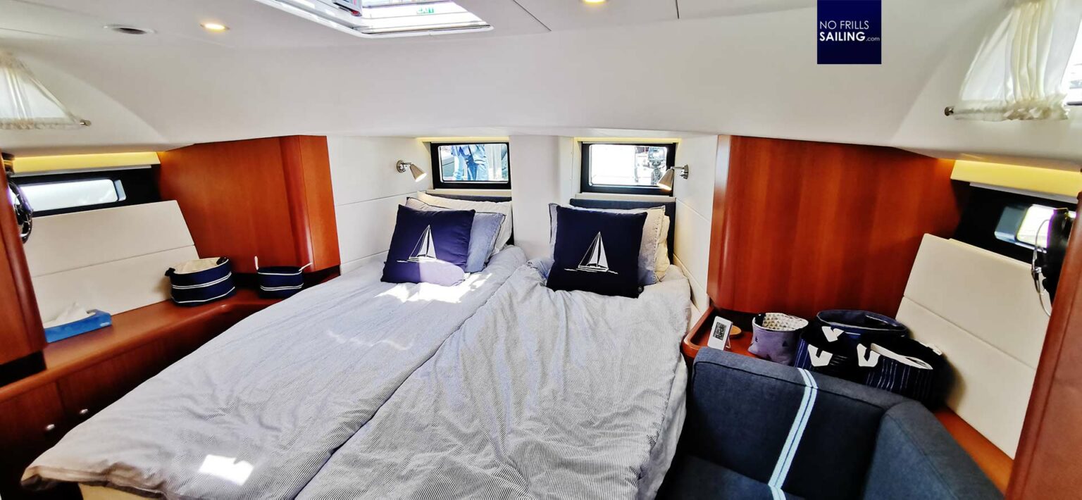 Najad 451 CC – Compact long distance cruising