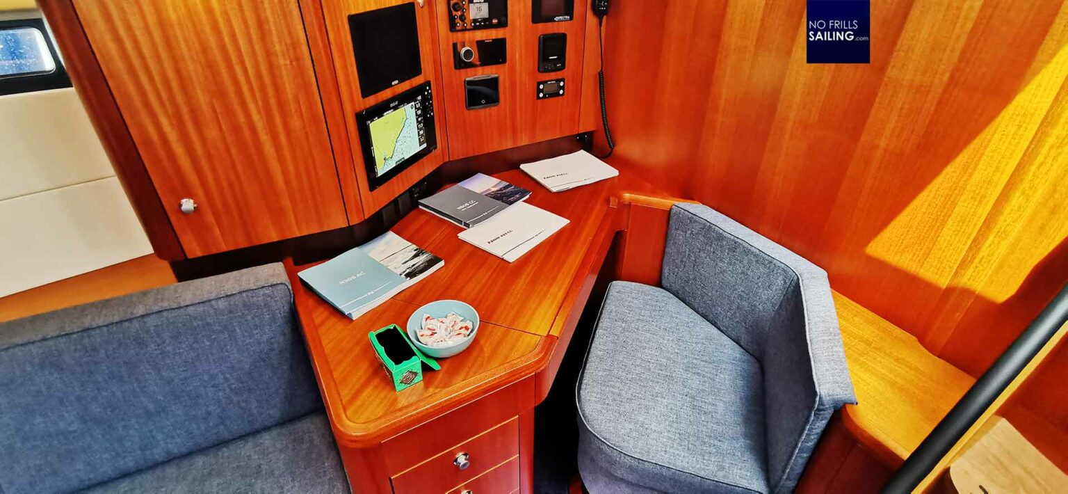 Najad 451 CC – Compact long distance cruising