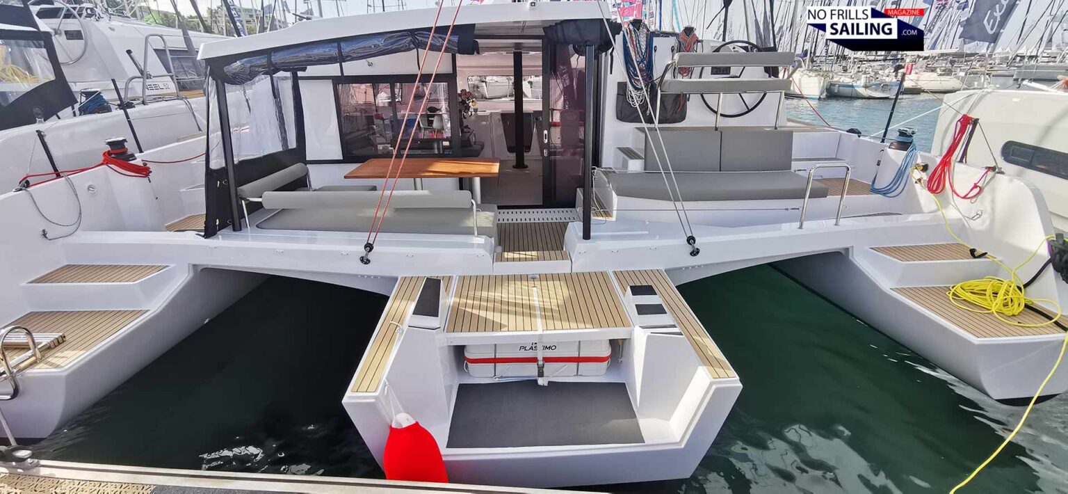 Aboard the Neel 43 trimaran